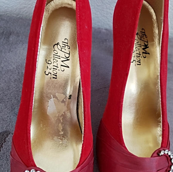 The PM Collection 925 | Shoes | Vintage The Pm Collection 925 Red Heels ...